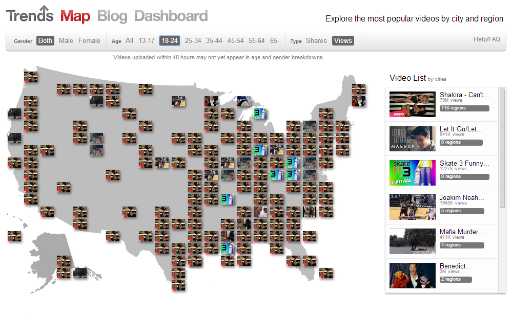 February 2014 – YouTube Trends Map | Kerin & Hartley Marketing