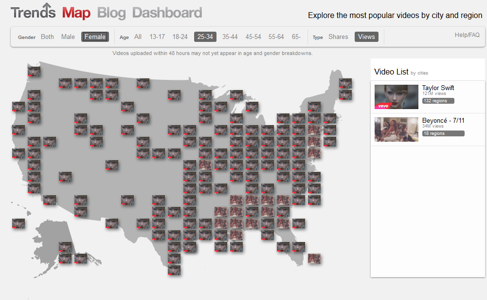 December 2014 – YouTube Trends Map | Kerin & Hartley Marketing