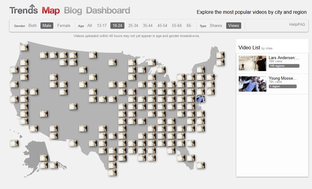 February 2015 – YouTube Trends Map | Kerin & Hartley Marketing